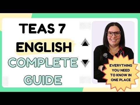 Comprehensive 2025 ATI TEAS 7 English & Language Usage Study Guide With Practice Questions