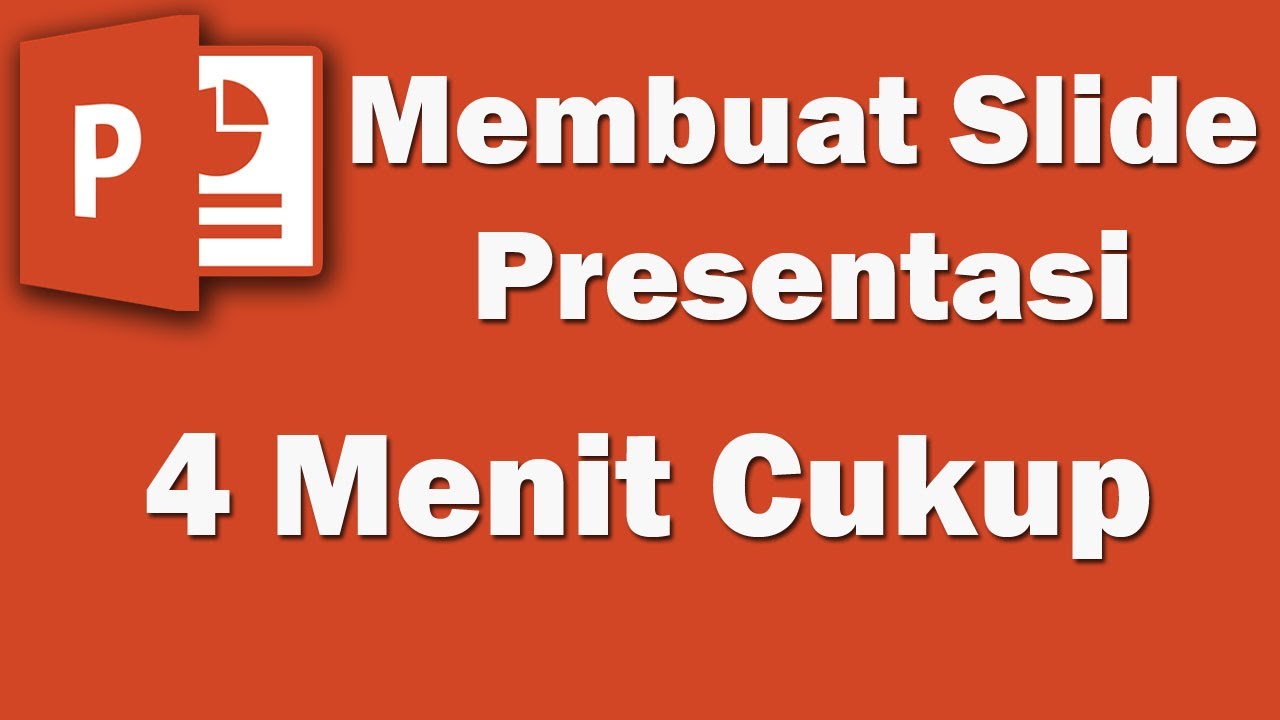 Cara membuat Slide PowerPoint Untuk Pemula