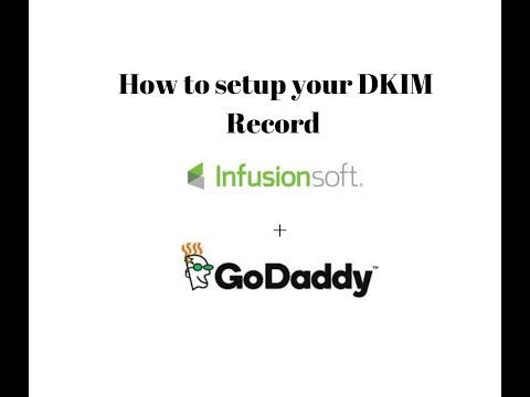 How to Setup DKIM Record with Keap Max Classic and GoDaddy