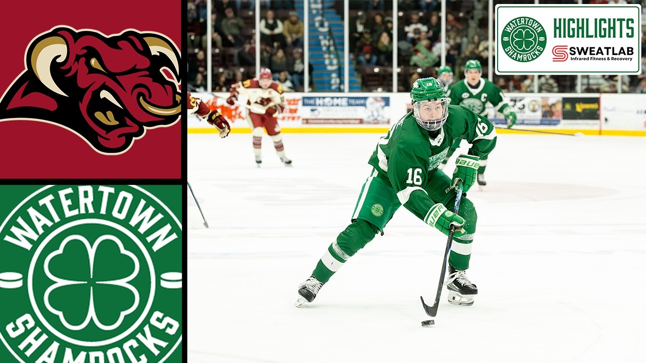 Watertown Shamrocks vs Minot Minotauros | Game Highlights (2-21-2026) | NAHL Hockey
