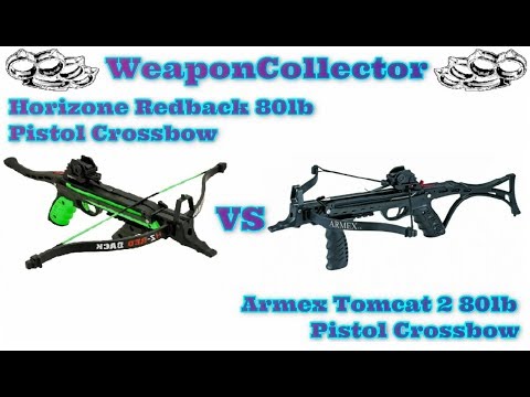 Horizone Redback VS Armex Tomcat 2 : Crossbow Penetration Tests