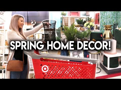 SHOP WITH ME AT TARGET **SPRING HOME DECOR**