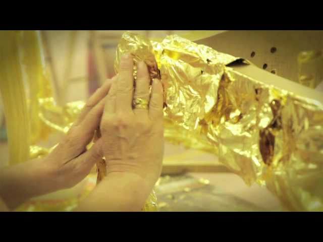 Jual kertas foil emas gold leaf foil sheet kertas prada sepuhan sepuh ...