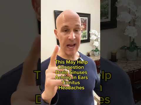 Simple Tricks to Clear Nasal Sinus Congestion & Clogged Ears!  Dr. Mandell