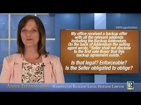 Secret Backup Buyer Agreement
