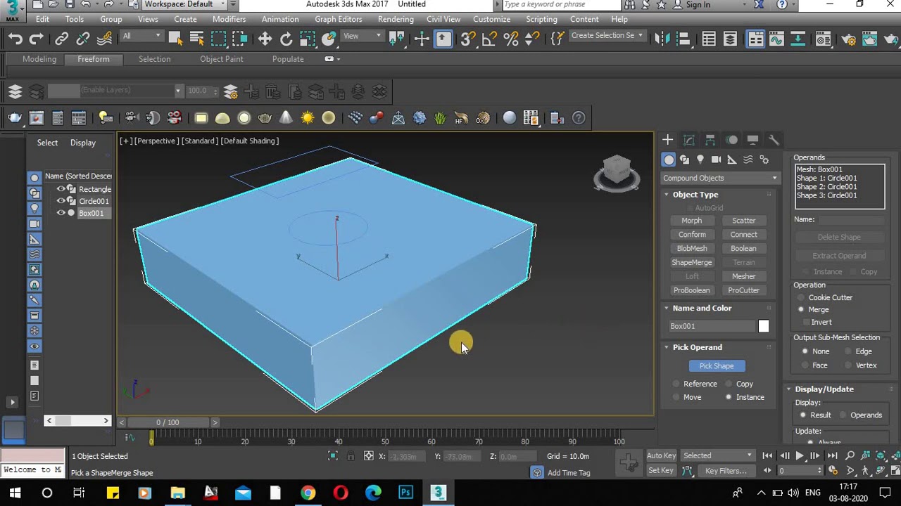 3DS MAX - 15. Compound Objects ( Part - 3 )