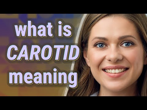 Carotid | meaning of Carotid