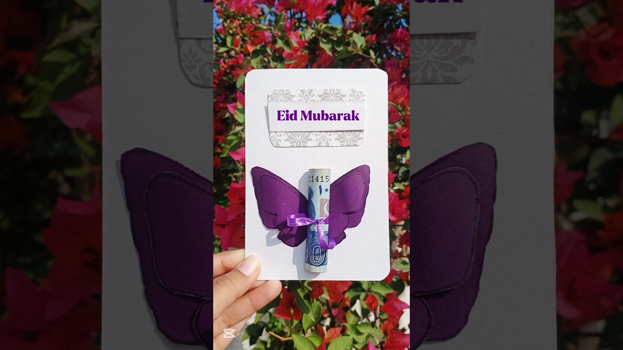 How to Make Eidi Card #eidmubarak #diy #crafts #trending #shorts