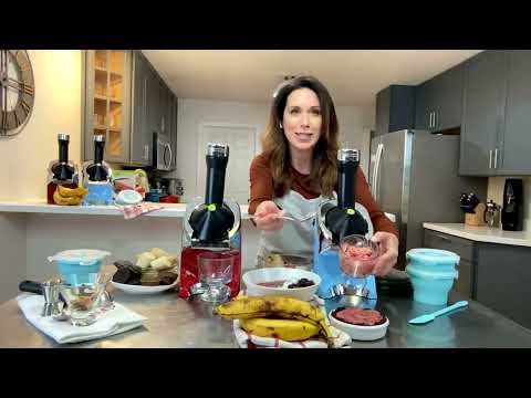 Yonanas Deluxe Frozen Dessert Maker With Bowls and Spatula on QVC