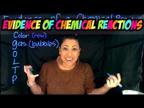 Evidence of a Chemical Change