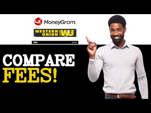 Western Union Vs MoneyGram International Fees (2025)
