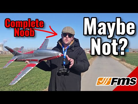 Can beginners fly EDF jets? - FMS Futura 64mm