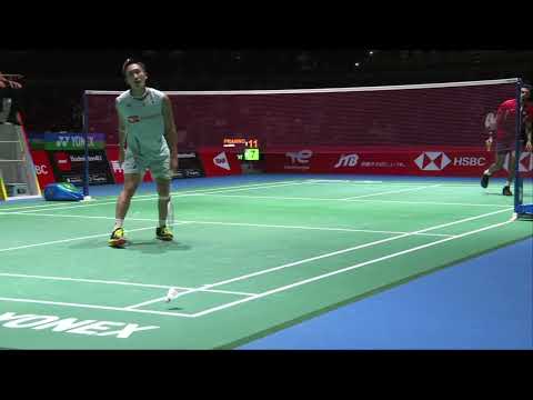 World Championships 2022 | Day 3 MS: K Momota (JPN) vs. HS Prannoy (IND)