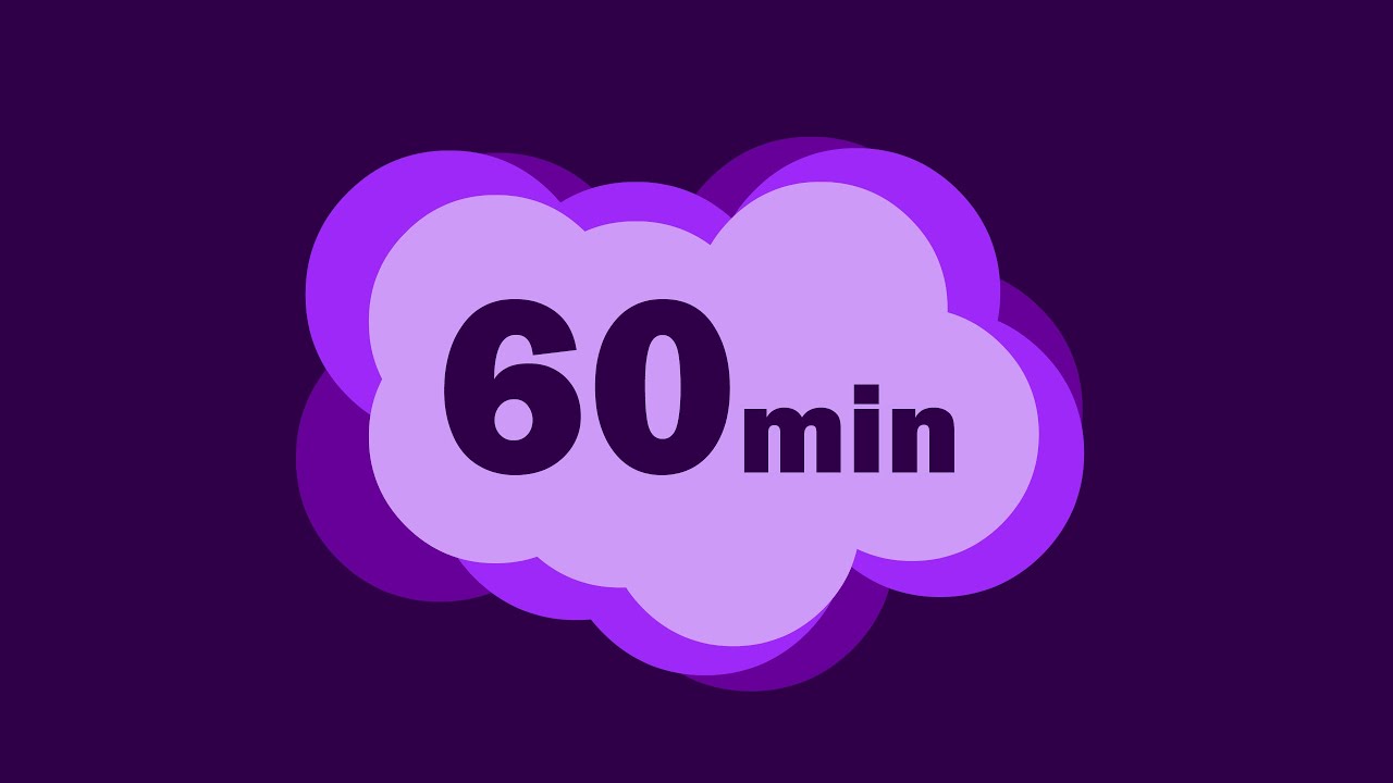 60 Minute Timer (Basic Purple)