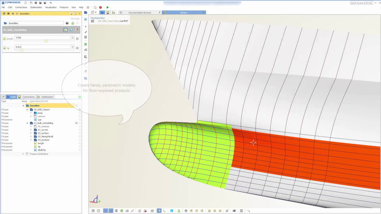 Geometry Modeling Controls