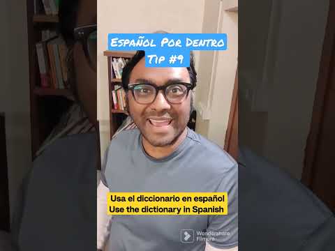 Español Por Dentro -Tips for effective learning of Spanish #dictionary #diccionario #español
