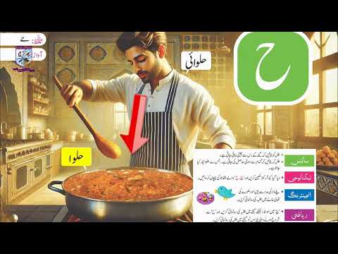Urdu Letter Words with 'Hay' for Kids | Fun & Easy Urdu Vocabulary for Beginners