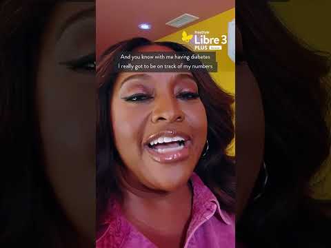 Sherri Shepherd On Set With Her FreeStyle Libre 3 Plus Sensor #Shorts