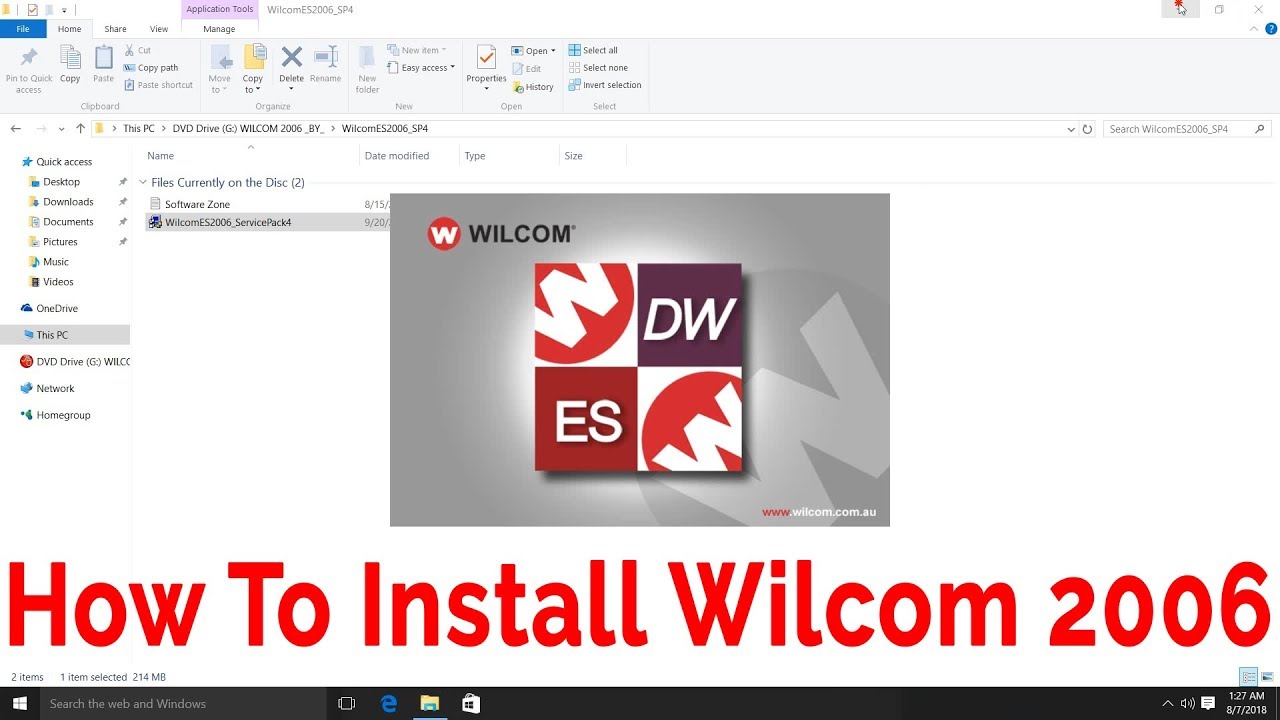 Wilcom 2006 Windows 10 64 Bit  !! Full Tutorial 100% Working !!