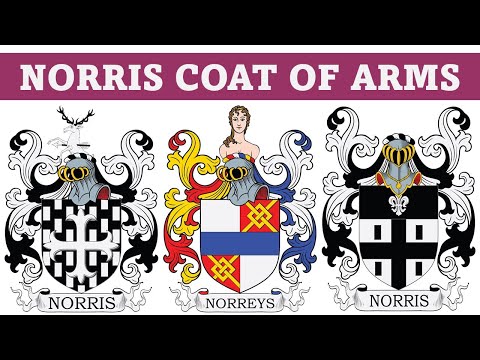 Norris Coat of Arms & Family Crest - Symbols, Bearers, History