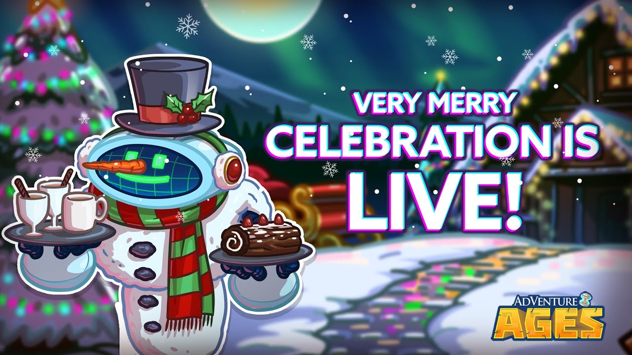 AdVenture Ages | NEW Very Merry Celebration Event