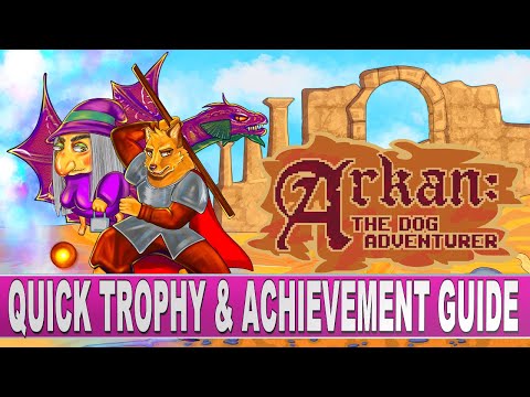 Arkan The dog adventurer Trophy & Achievement Guide | Easy & Fun Platinum - PS4 & PS5