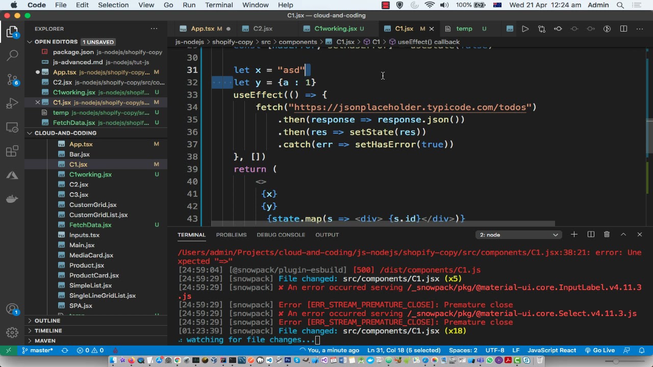 Uncaught Error - Objects are not valid as a React child
