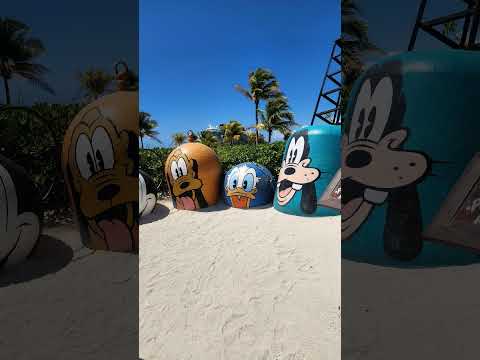 Mickey Mouse, su crucero y su Isla en las Bahamas-Castaway Cay #shorts #disneycruise #castawaycay