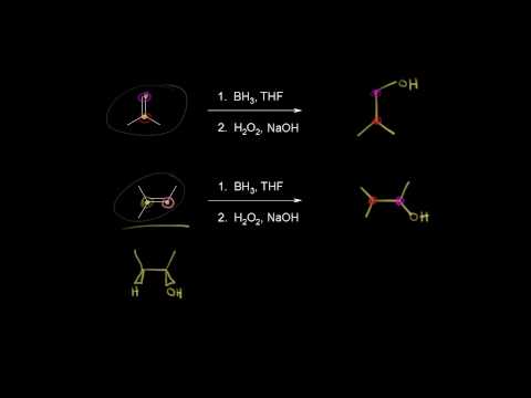 Hydroboration-oxidation | Alkenes and Alkynes | Organic chemistry | Khan Academy
