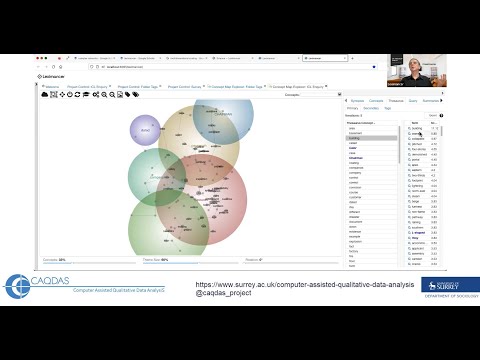 CNPwebinar034 Andrew Smith - Managing patterns of meaning latent in text