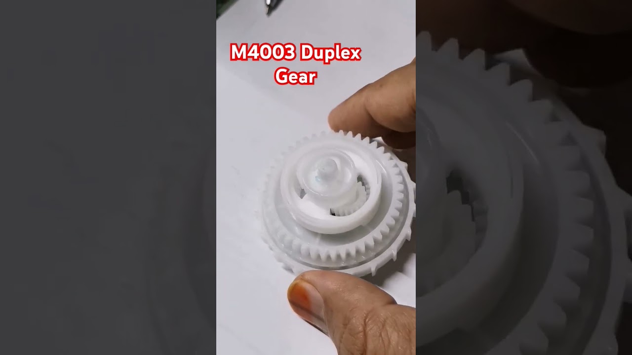 M4003 Duplex Gear #hpsmart #hp #printer #shortvideo #shorts #youtubeshorts