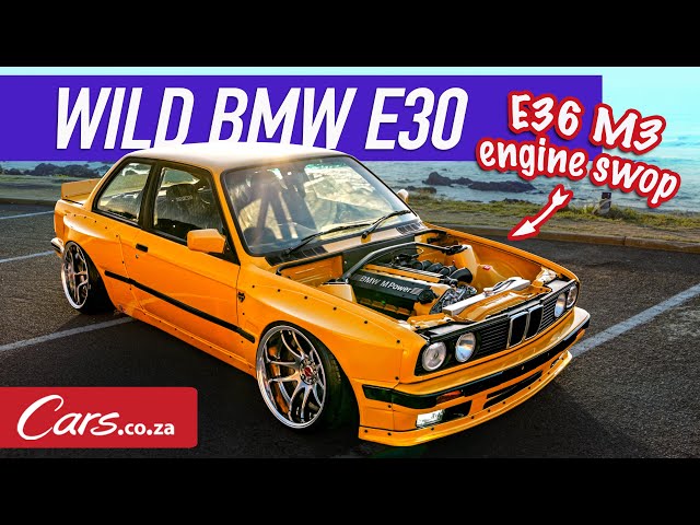 Wild E30 BMW! E36 M3 3.2L Engine Swop, Stunning widebody E30 built in SA