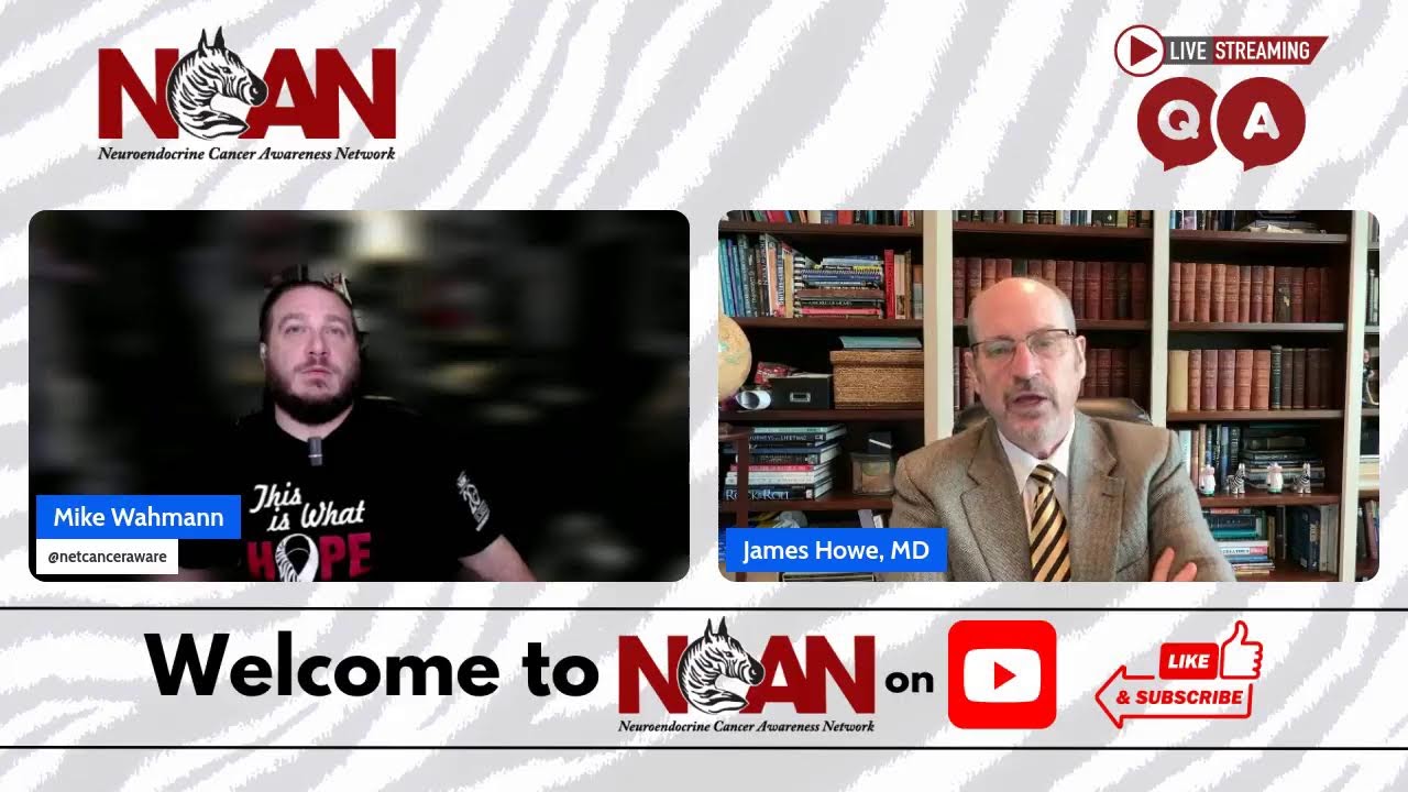 NCAN Livestream Q&A with Dr. James Howe!