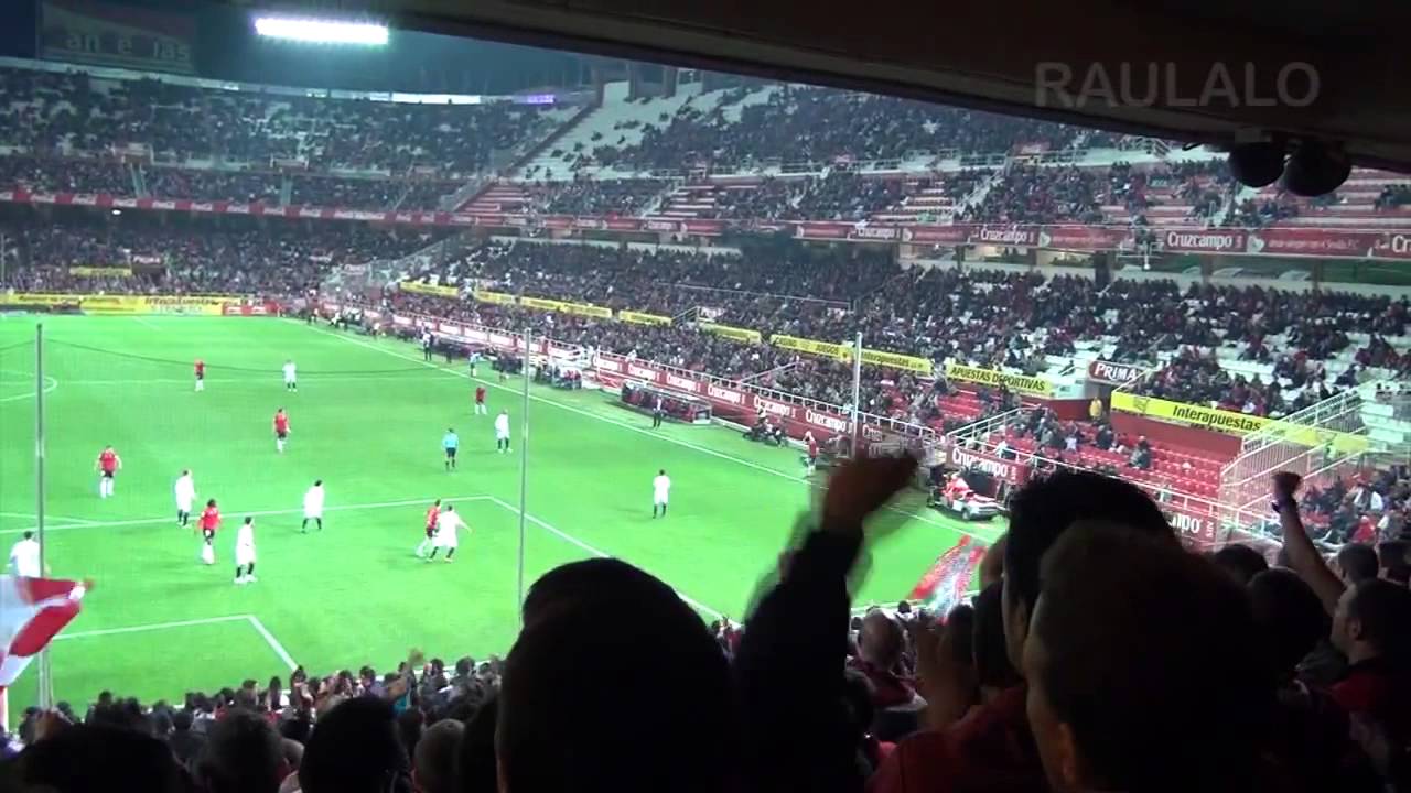 Sevilla FC 2 vs  0 CA Osasuna 18 02 2012 Biris Norte