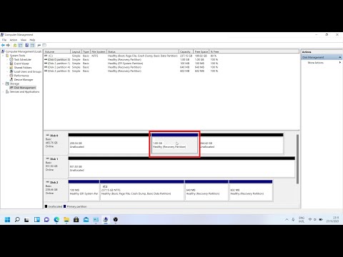 How to delete a protected Recovery Partition, System Partition or EFI System Partition in Windows 11