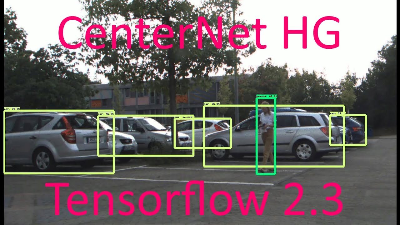 Object Detection using CenterNet Hourglass on Tensorflow 2.3