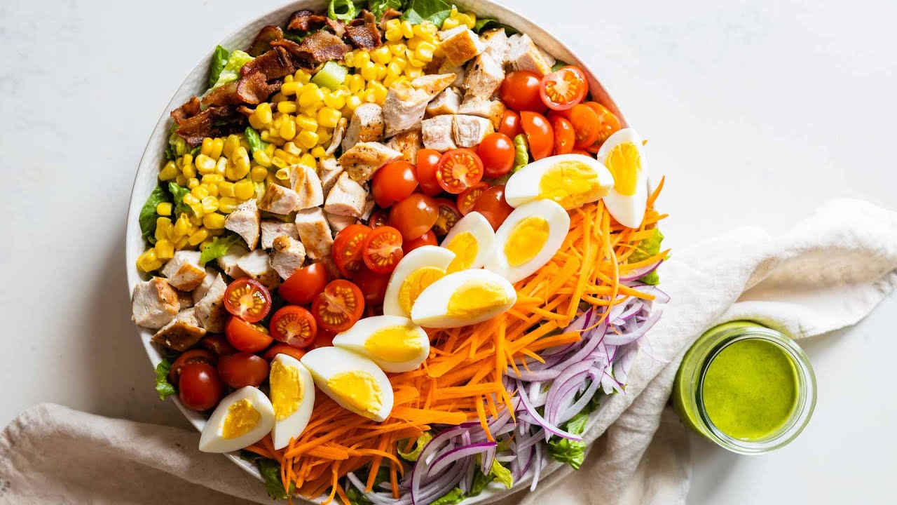 Loaded Chopped Salad | How to make a main dish salad