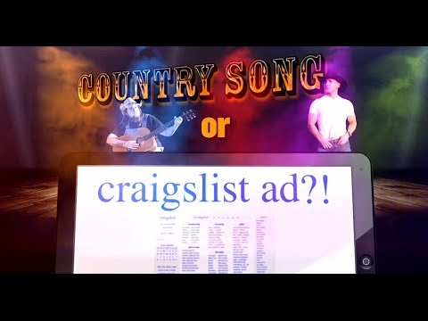 Country Songs And Craigslist Ads That Sound Alike
