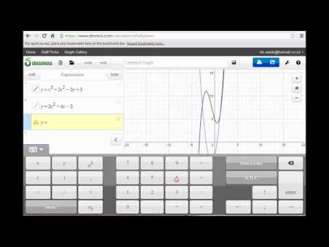 Desmos online Graphics Calculator