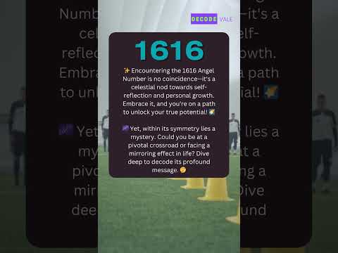 Deep Understanding Of The 1616 Angel Number Meaning | DecodeVale #shorts #angelnumbers #numerology