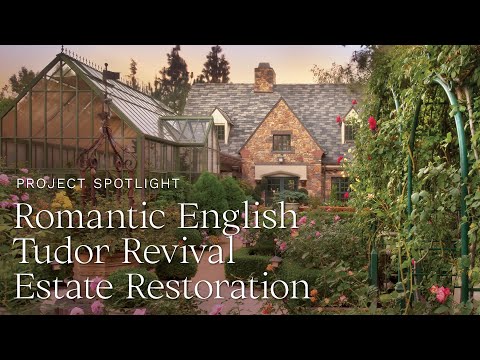 The Romantic Story Behind This Beautiful English Tudor Style Estate Renovation