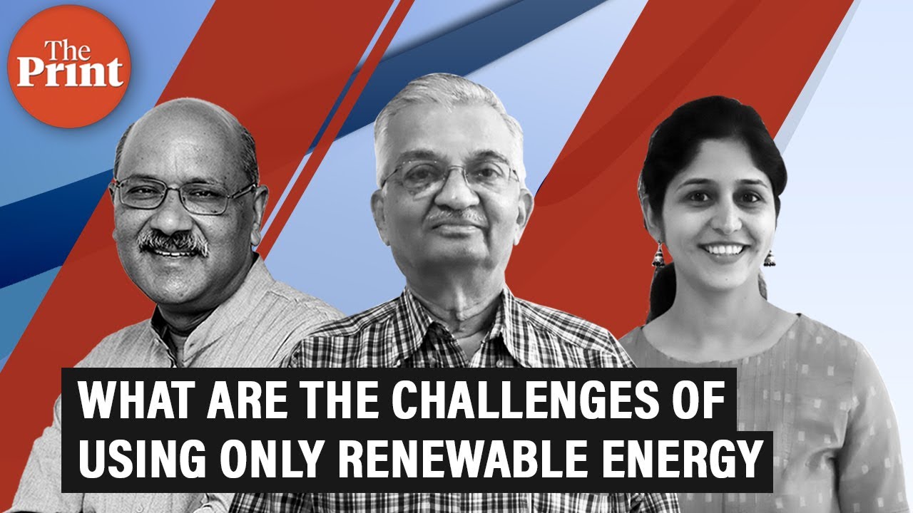 What are the challenges of using only renewable energy