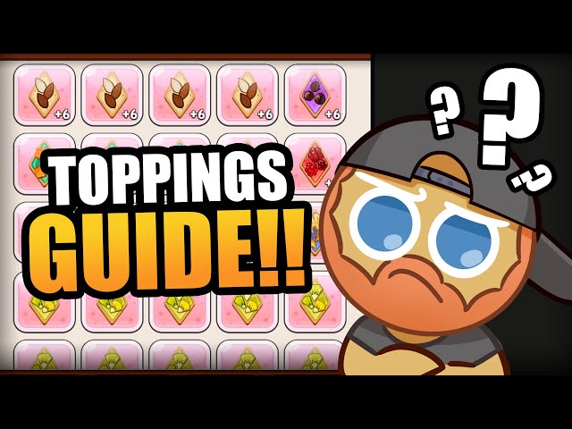 The best toppings for a Cookie Run: Kingdom