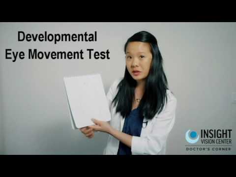 Oculomotor Dysfunction or Eye Tracking problems