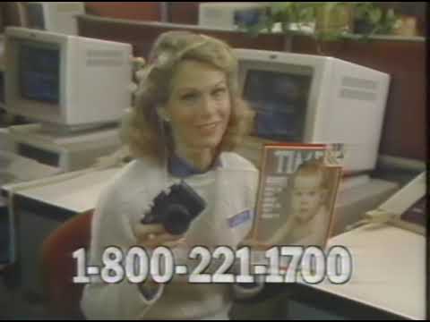 80s Ads Time Magazine 35mm Camera Subscription 1984 remastered