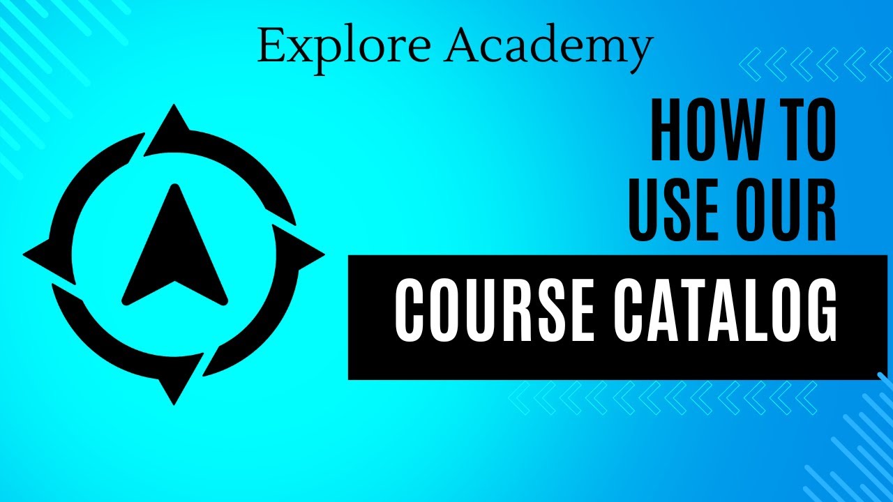 How To Use The Course Catalog