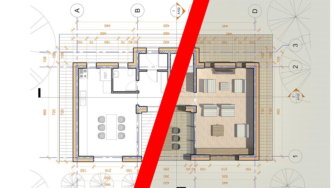 Rendered 2D Floor Plans in Revit Tutorial