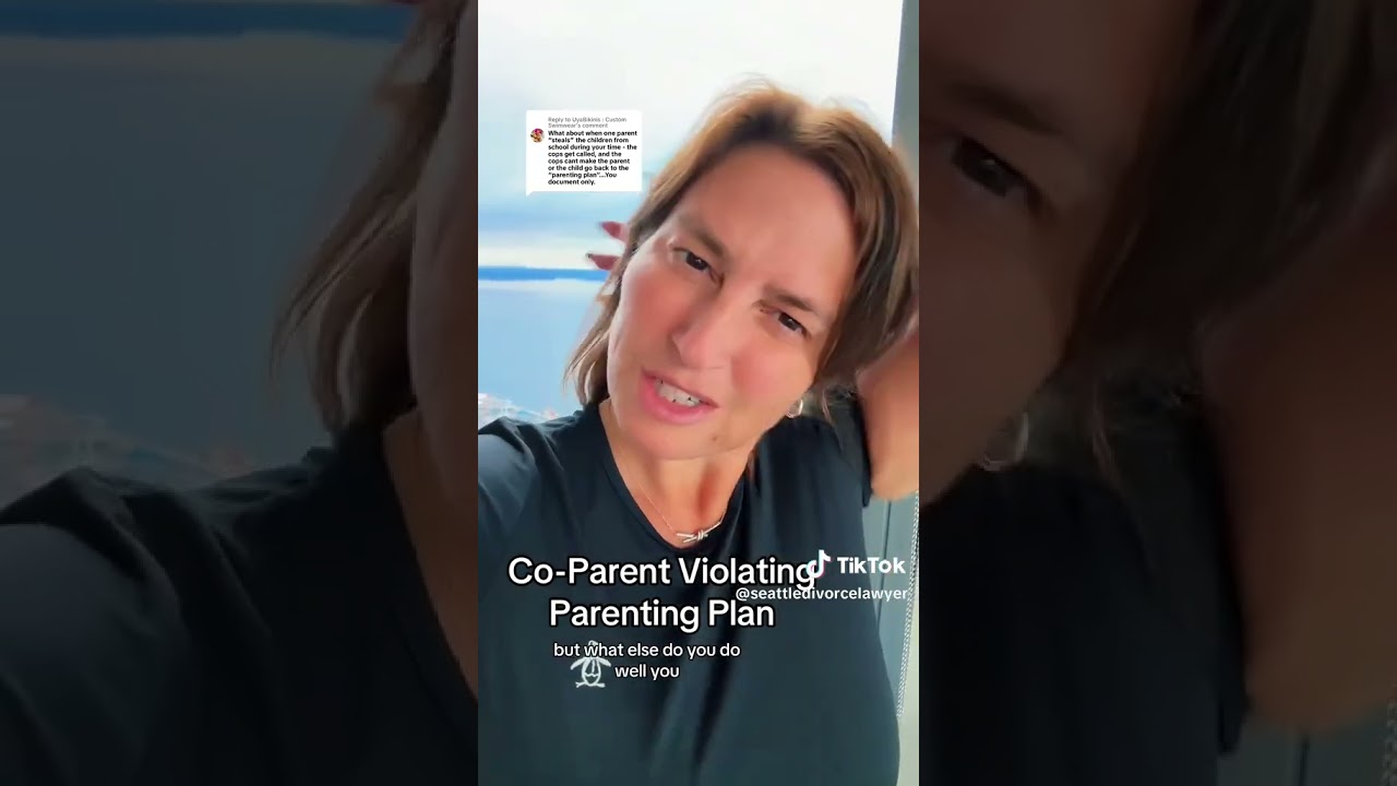 Co-Parent Violates Parenting Plan - What do I do? #dellinofamilylawgroup #parentingplan