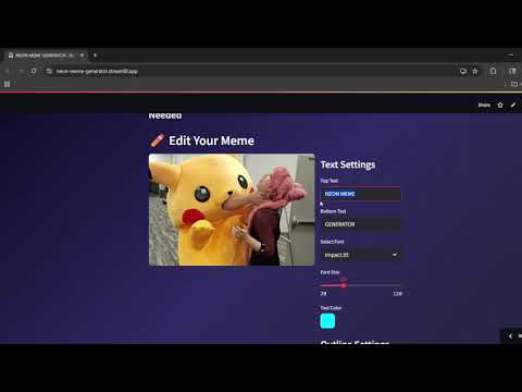 🔥 Built My Own Meme Generator | Try It Now – Project #1 Demo 💻