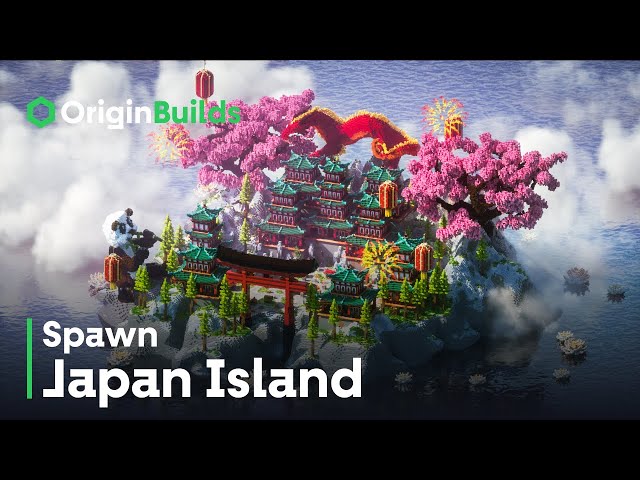 Spawn : Japan Island | Download Minecraft Map